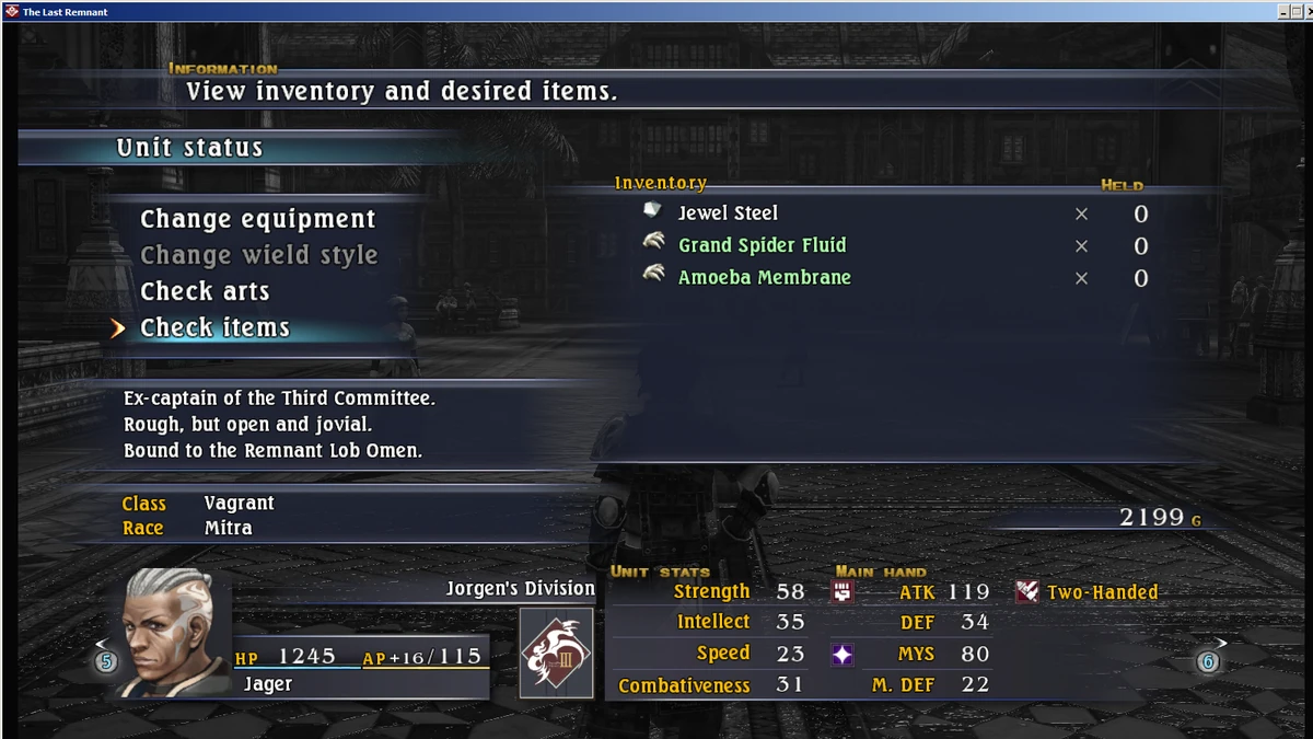 Talk:Jager | The Last Remnant Wiki | Fandom