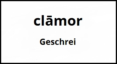 Clamor | Latinum Wiki | Fandom