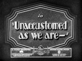 Thelma Todd Unaccustomed As We Are Laurel & Hardy: Unaccustomed As We