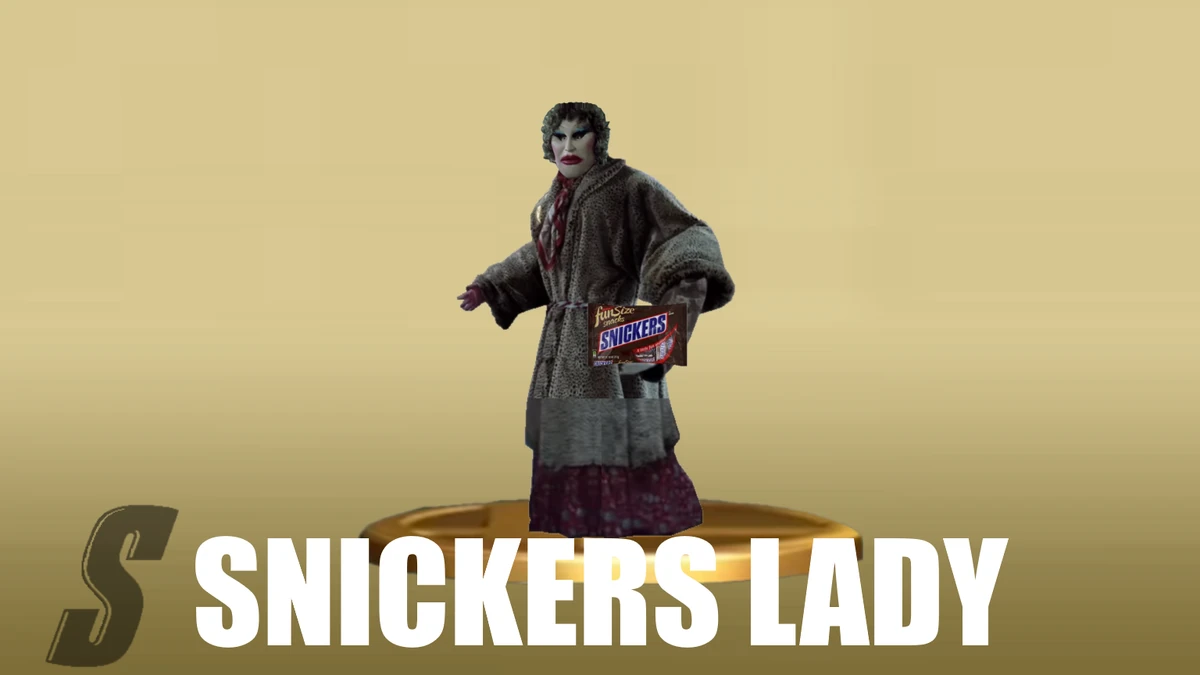 Snickers Lady | Lawl Toon: Brother Location Remade Version Wiki | Fandom