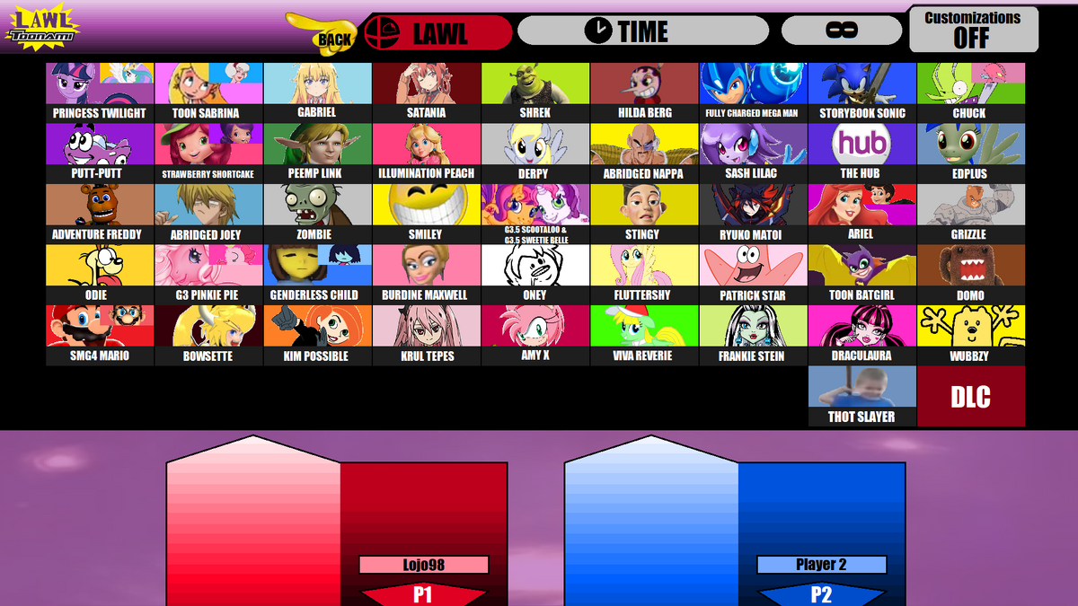 List Of Characters Lawl Toon Brother Location Remade Version Wiki