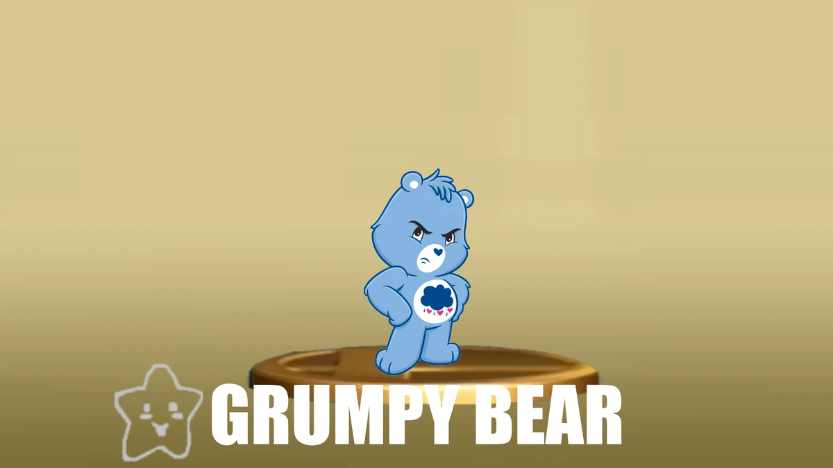 Grumpy Bear | Lawl Toon: Brother Location Remade Version Wiki | Fandom