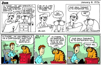 Jon & Garfield Strip Comparisons | Layne Krusz's Wiki | Fandom
