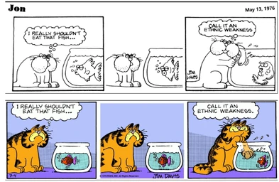 Jon & Garfield Strip Comparisons | Layne Krusz's Wiki | Fandom
