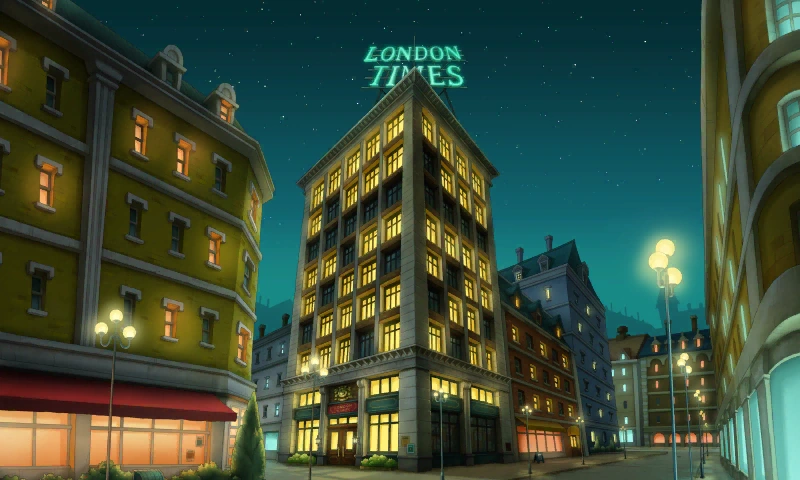 Büro der London Times | Professor Layton Wiki | Fandom