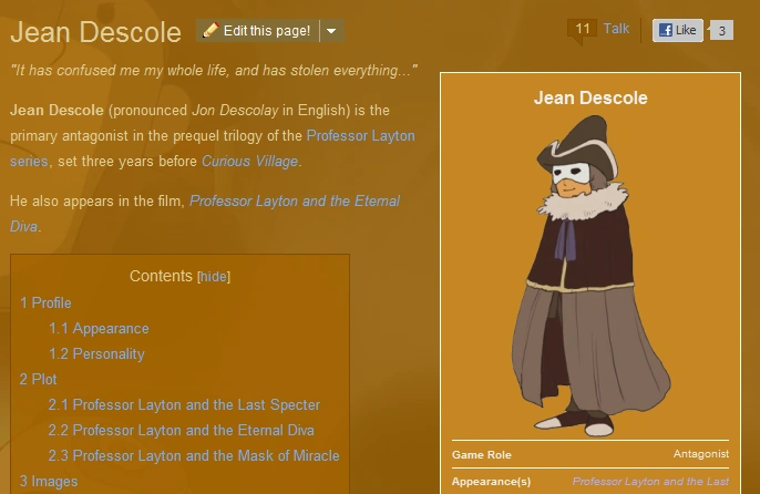 Descole Quotes Professor Layton And The Azran Legacy (Video Game) TV