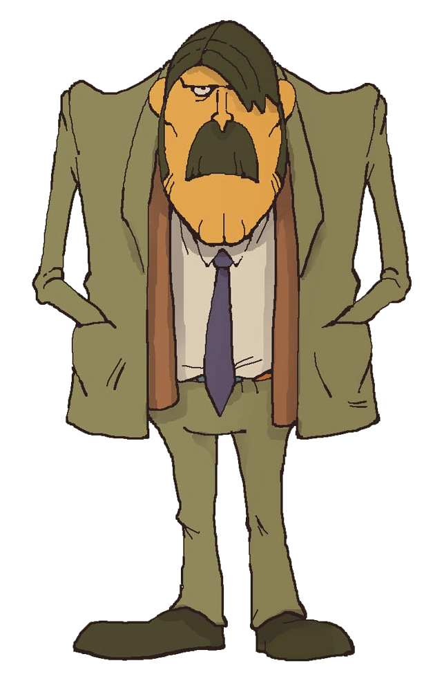 Inspektor Chelmey/Galerie | Professor Layton Wiki | Fandom