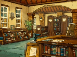 Library (Misthallery) | Professor Layton Wiki | Fandom