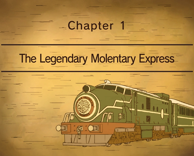Chapter 1: The Legendary Molentary Express | Professor Layton Wiki | Fandom