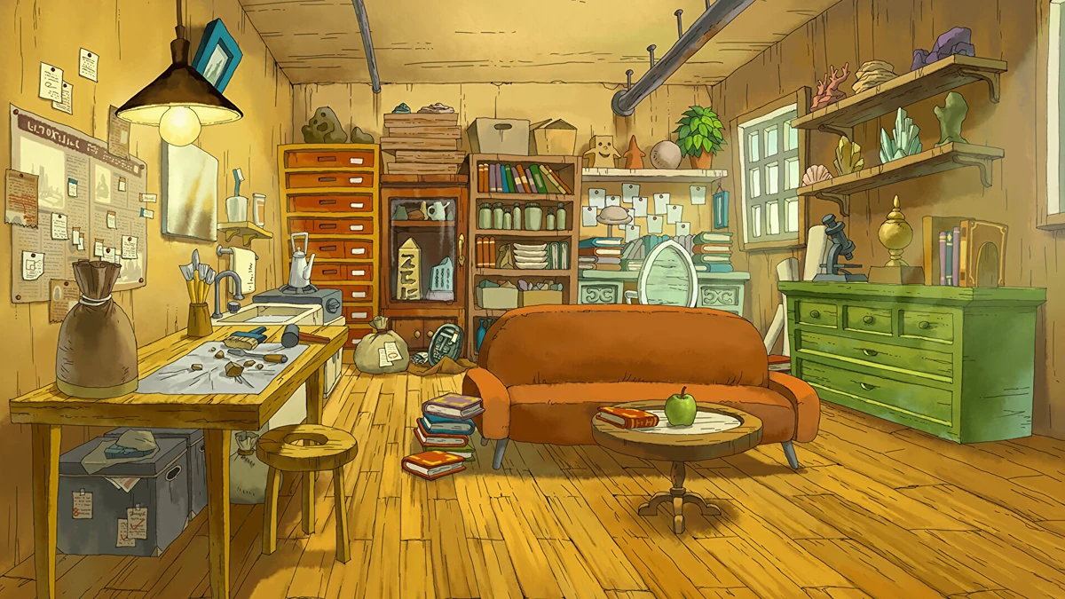 Büro des Professors | Professor Layton Wiki | Fandom