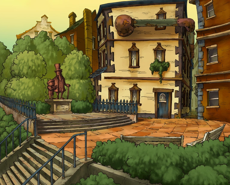 Denkmal (London der Zukunft) | Professor Layton Wiki | Fandom
