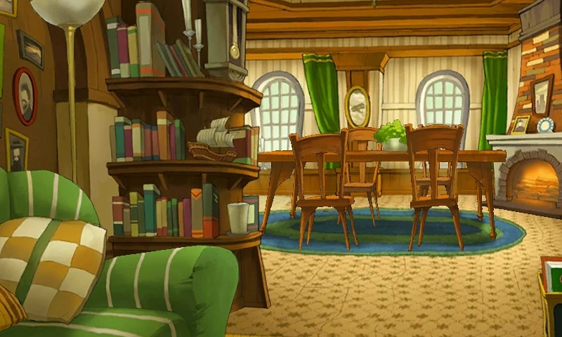 Living Room | Professor Layton Wiki | Fandom