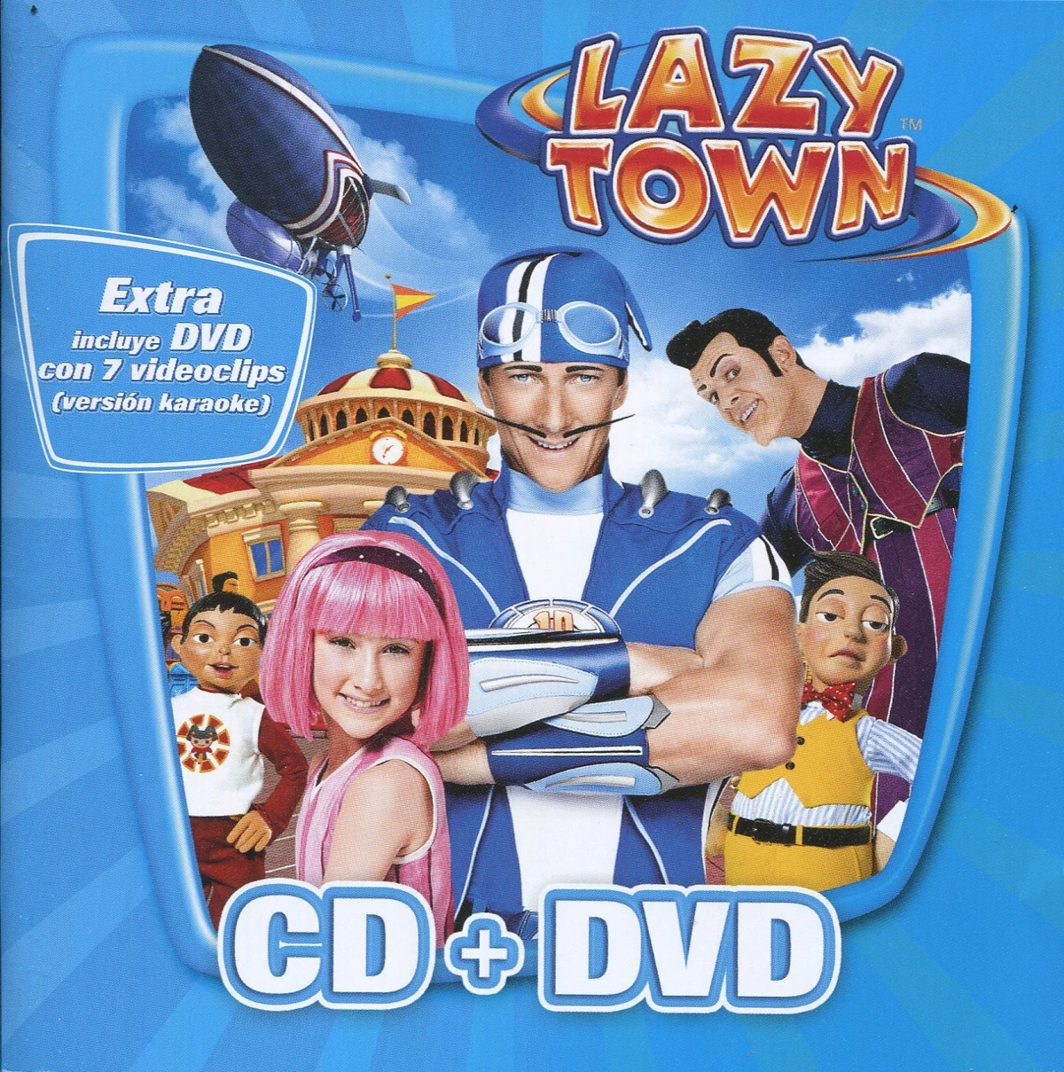 Lazytown Nick Jr Dvd Fast Ship Brunofuga Adv Br