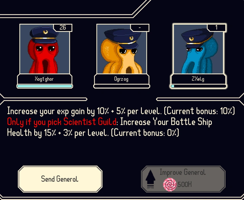 Generals | Lazy Galaxy Wiki | Fandom