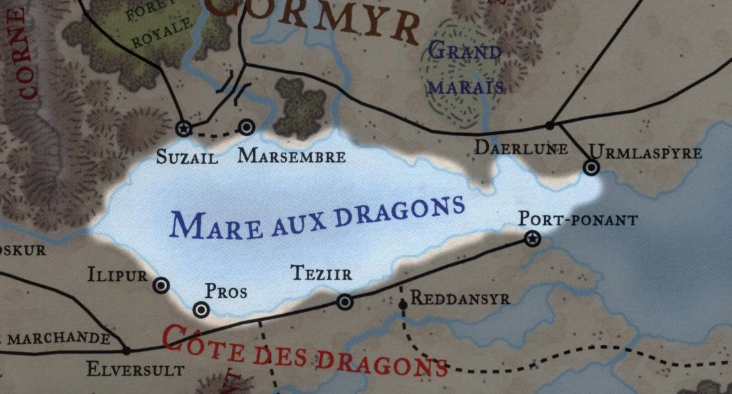Mare aux dragons | Wiki Le Monde des Royaumes Oubliés | Fandom