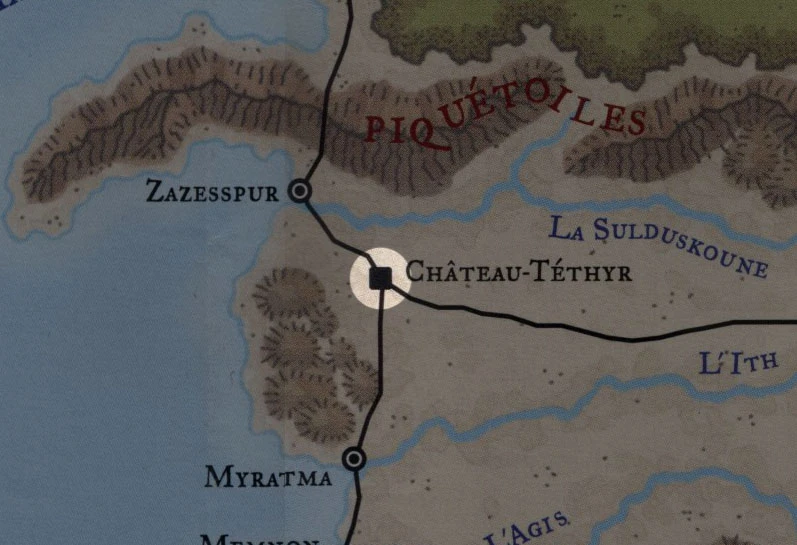 Château-Téthyr | Wiki Le Monde des Royaumes Oubliés | Fandom