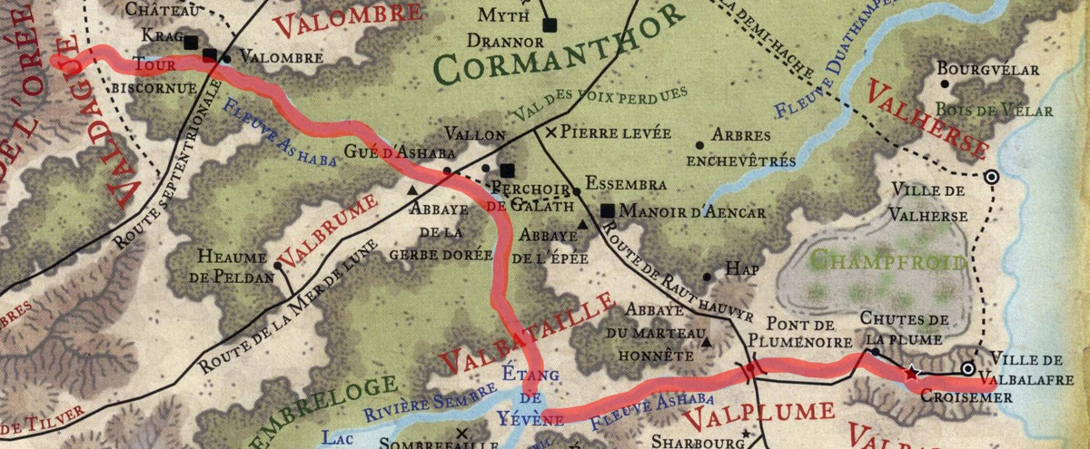 Fleuve Ashaba | Wiki Le Monde des Royaumes Oubliés | Fandom