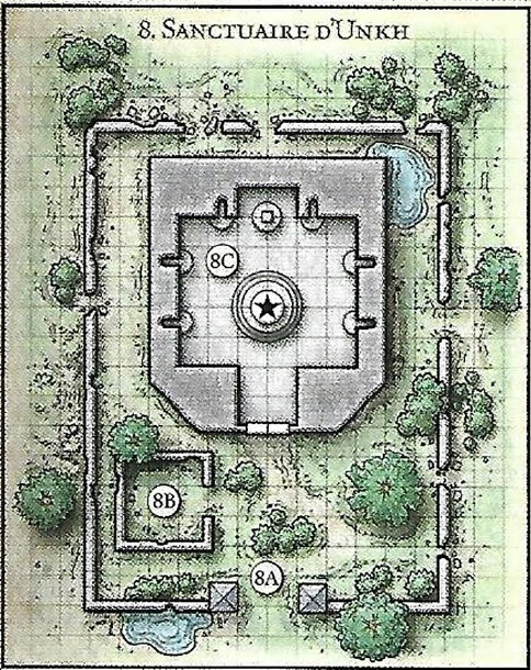 Sanctuaire d'Unkh | Wiki Le Monde des Royaumes Oubliés | Fandom