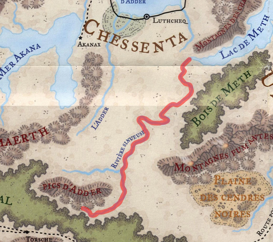 Rivière Sinueuse (Chessenta) | Wiki Le Monde des Royaumes Oubliés | Fandom