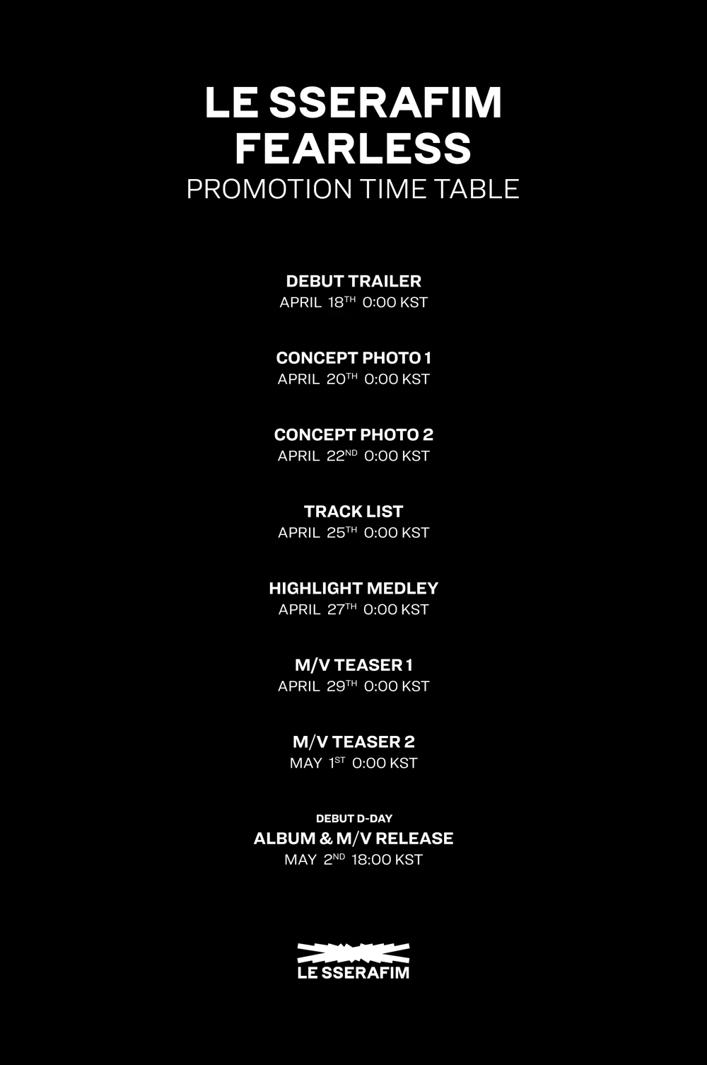 FEARLESS/Gallery | LE SSERAFIM Wiki | Fandom