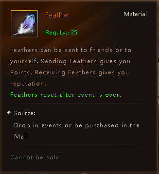 Feather | League of Angels II Wikia | Fandom