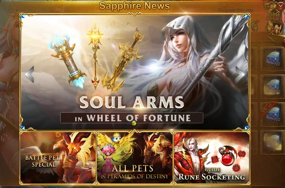 Sapphire News | League of Angels II Wikia | Fandom