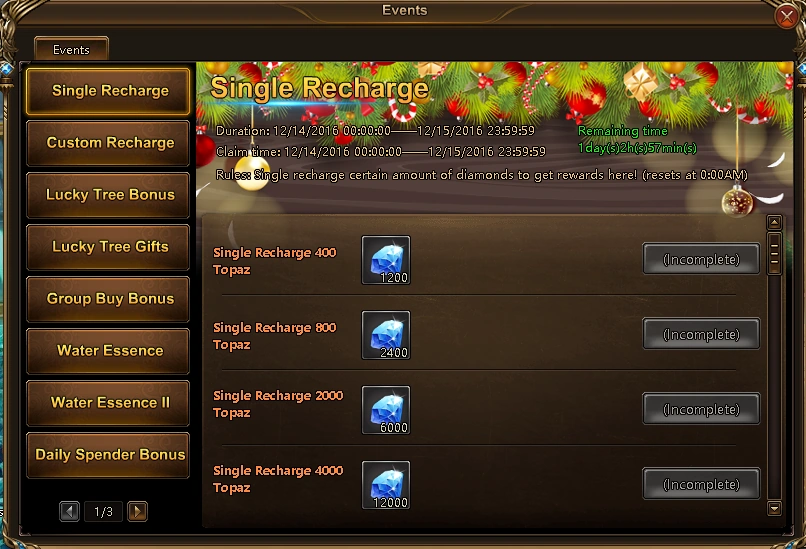 Events | League of Angels II Wikia | Fandom