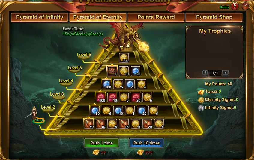 Pyramids of Destiny | League of Angels II Wikia | Fandom