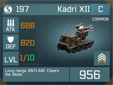 Kadri XII | League of War Wiki | Fandom