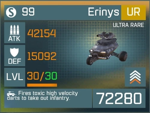 Erinys | League of War Wiki | Fandom