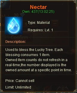 Nectar | League of Angels Wiki | Fandom