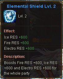 Elemental Shield Lvl. 2 | League of Angels Wiki | Fandom