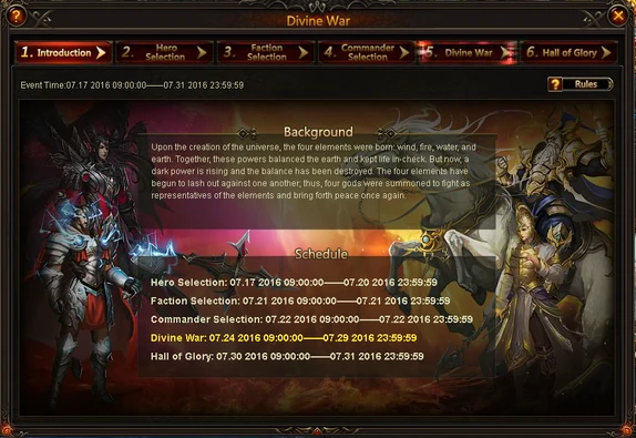 Divine War | League of Angels Wiki | Fandom