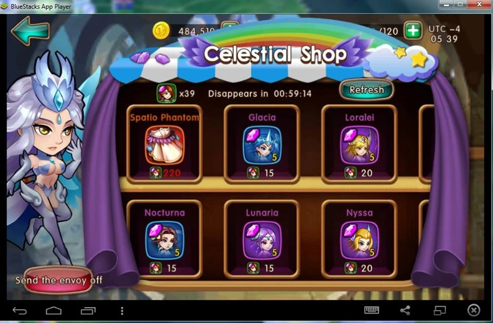 Celestial shop | Wikia League Of Angels Fire Raiders | Fandom