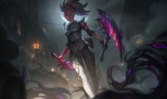 Blood Moon Akali In Game