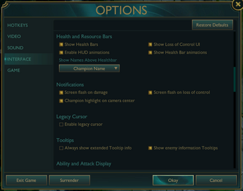 Settings (League of Legends) | League of Legends Wiki | Fandom