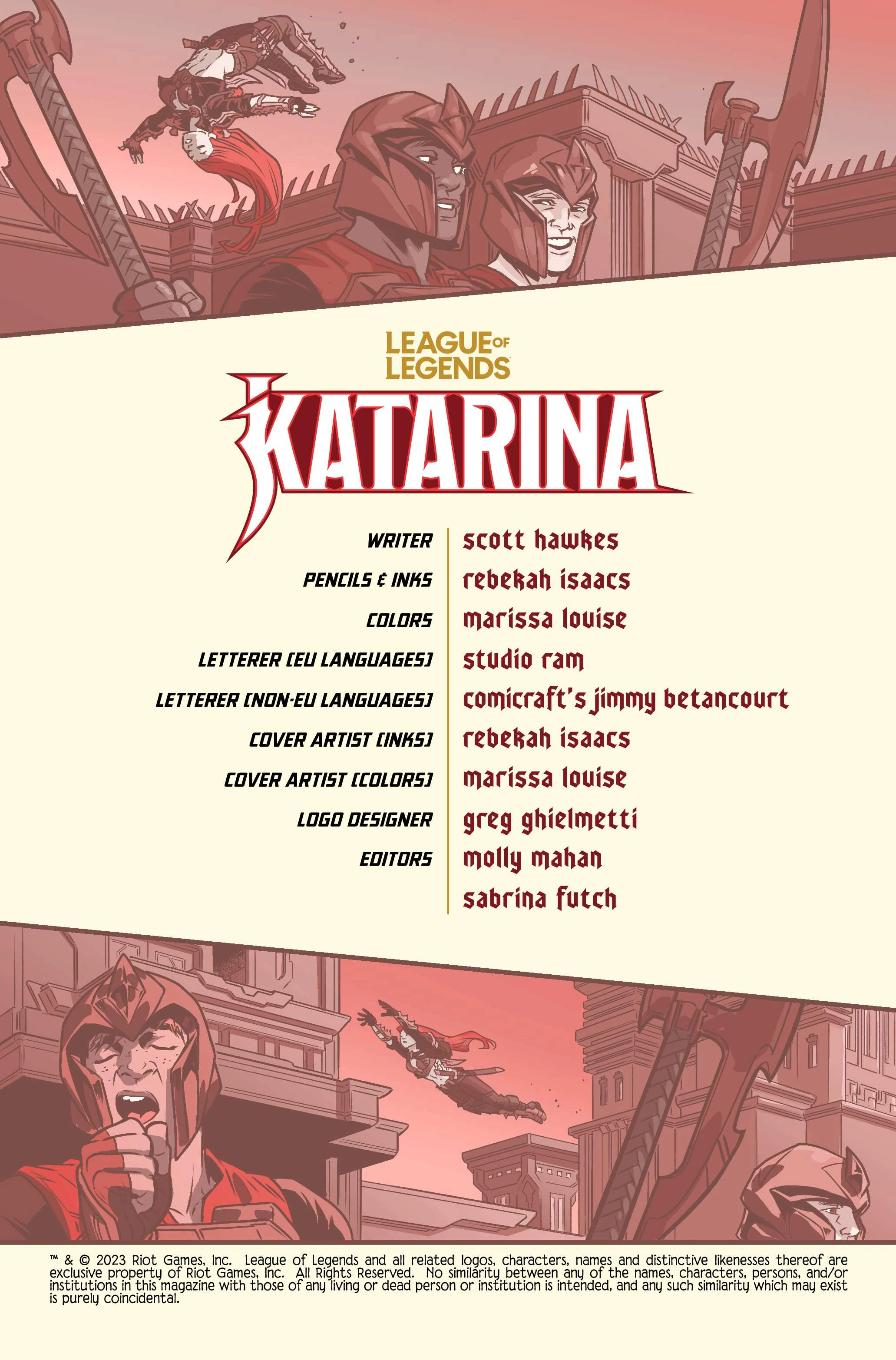 Katarina: Issue 1 | League of Legends Wiki | Fandom