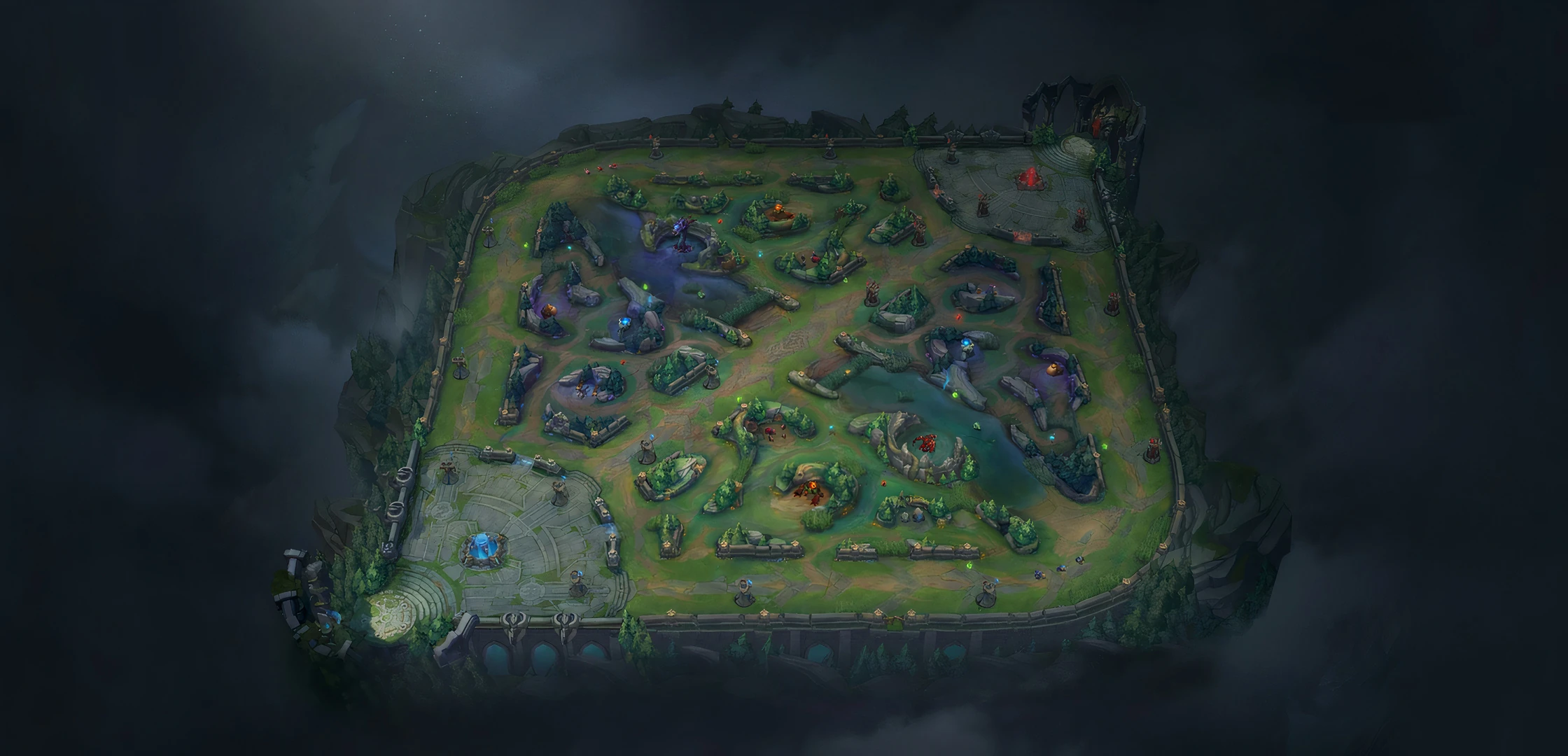 League Of Legends Jungle Map