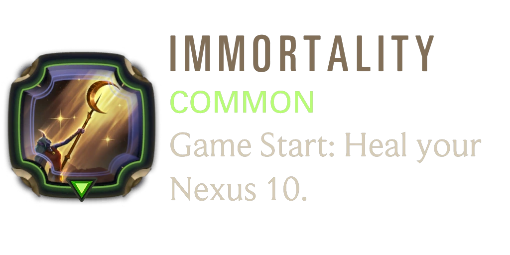 Immortality (The Path of Champions) | League of Legends Wiki | Fandom