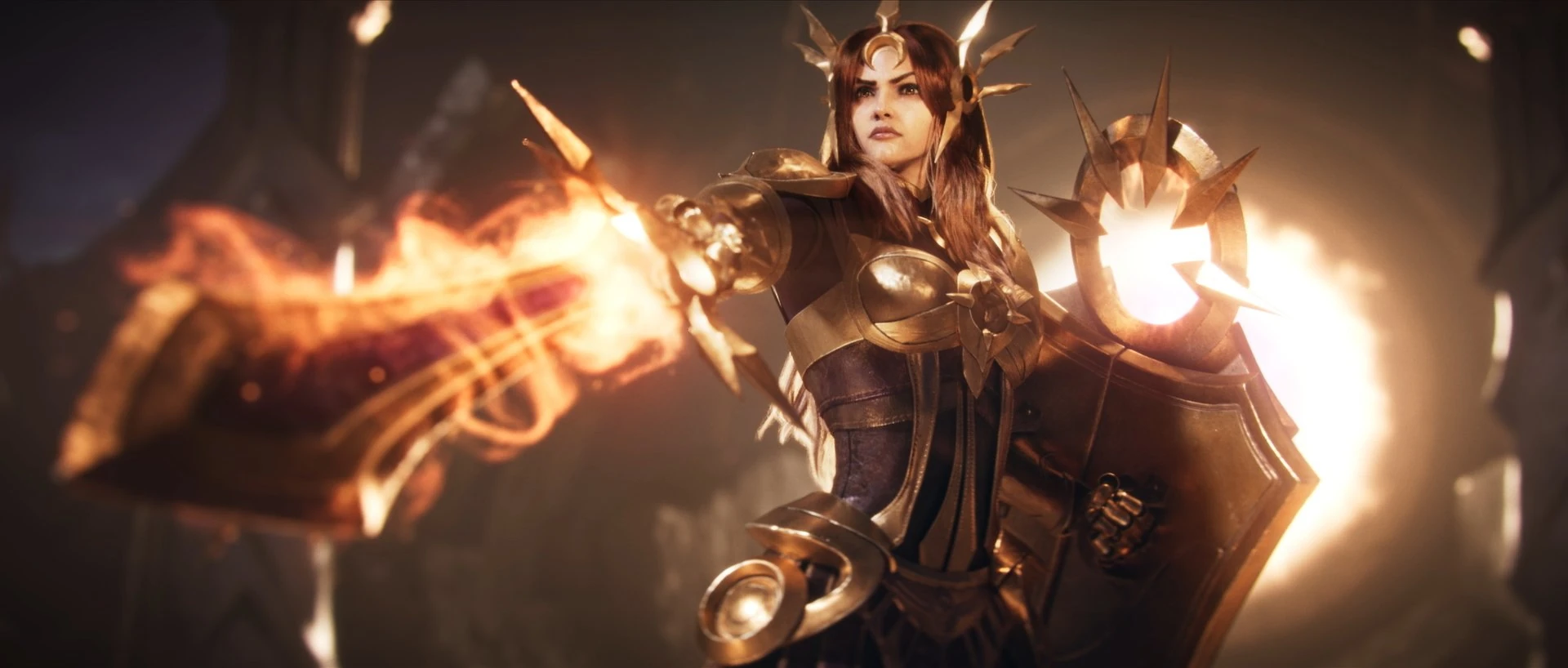 Leona The Radiant Dawn Wallpaper