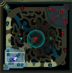 League Of Legends Minimap