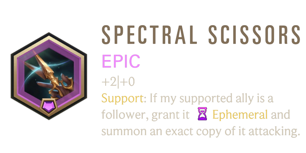 Spectral Scissors (The Path of Champions) | League of Legends Wiki | Fandom