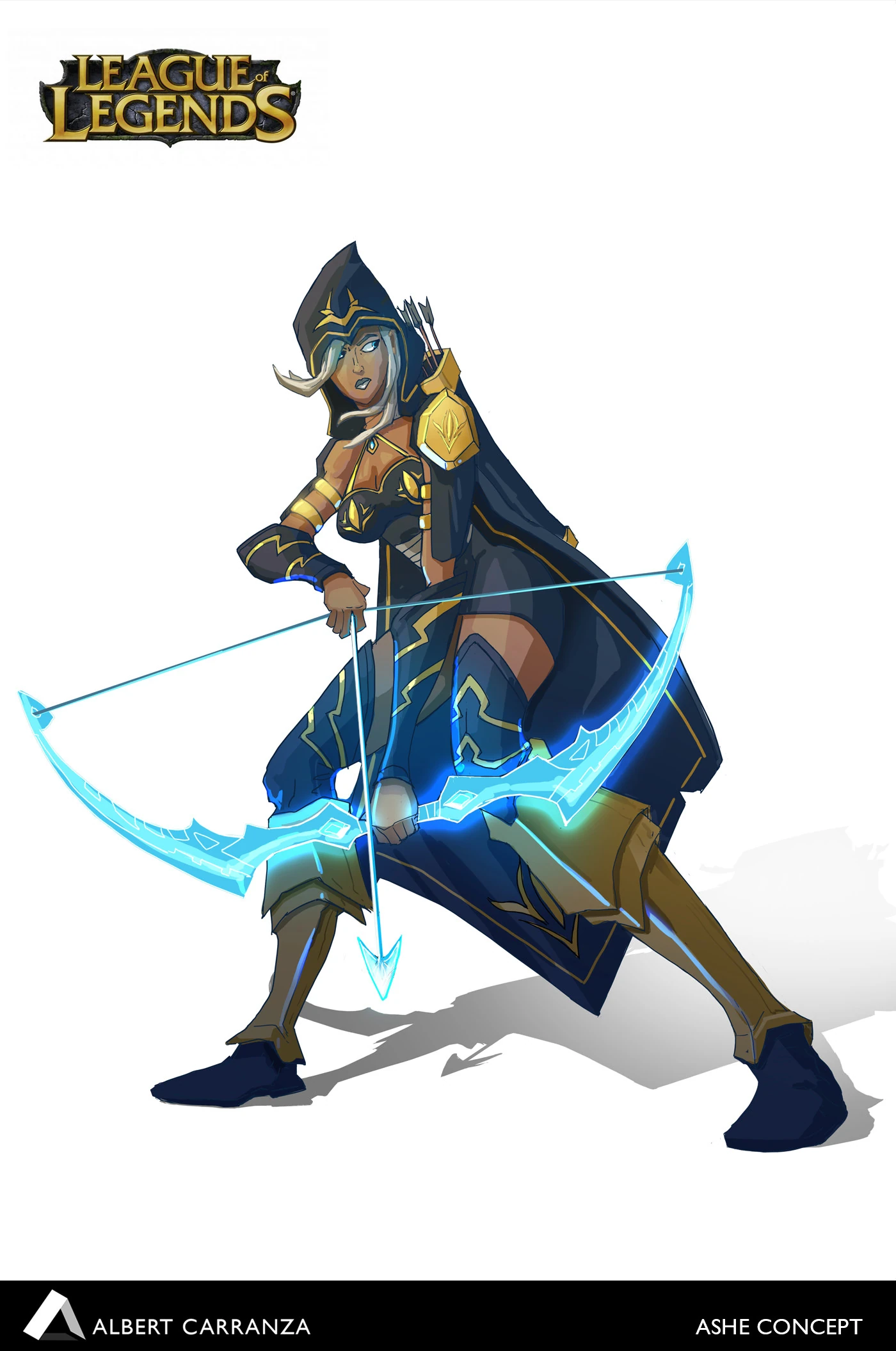 League Of Legends Ashe Fan Art