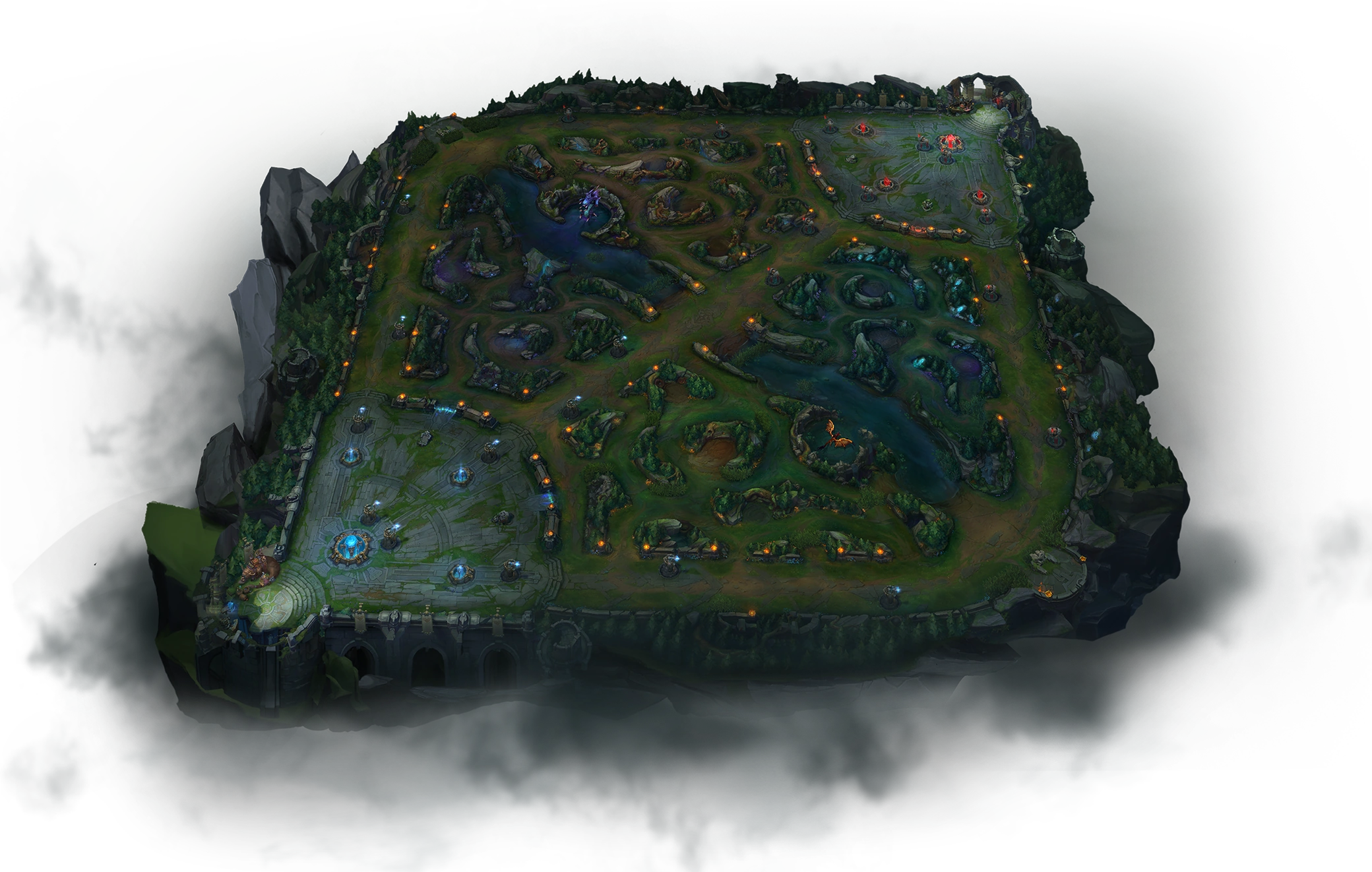 League Of Legends Map 5v5