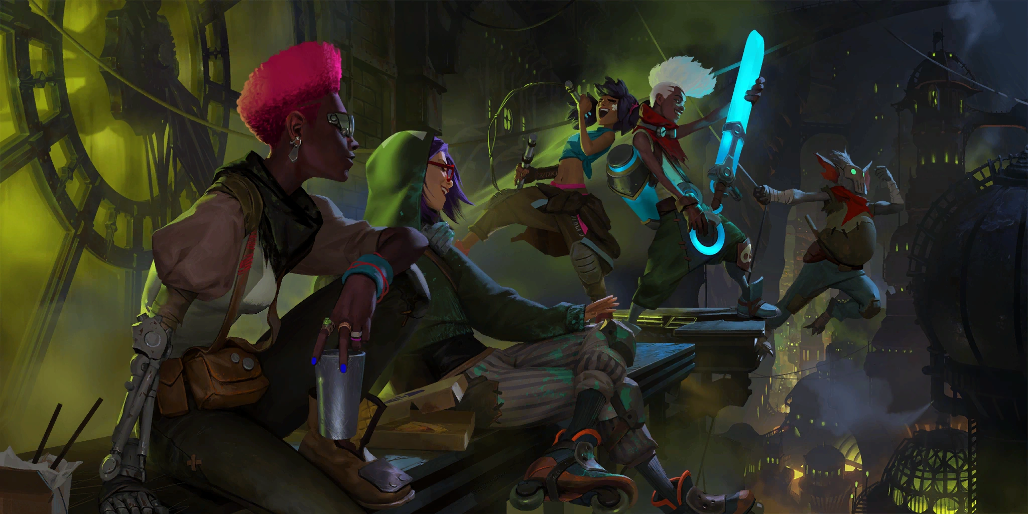 Glided Skins for Vi, Jinx, Caitlyn, Ekko, and Jayce are coming tomorrow ...
