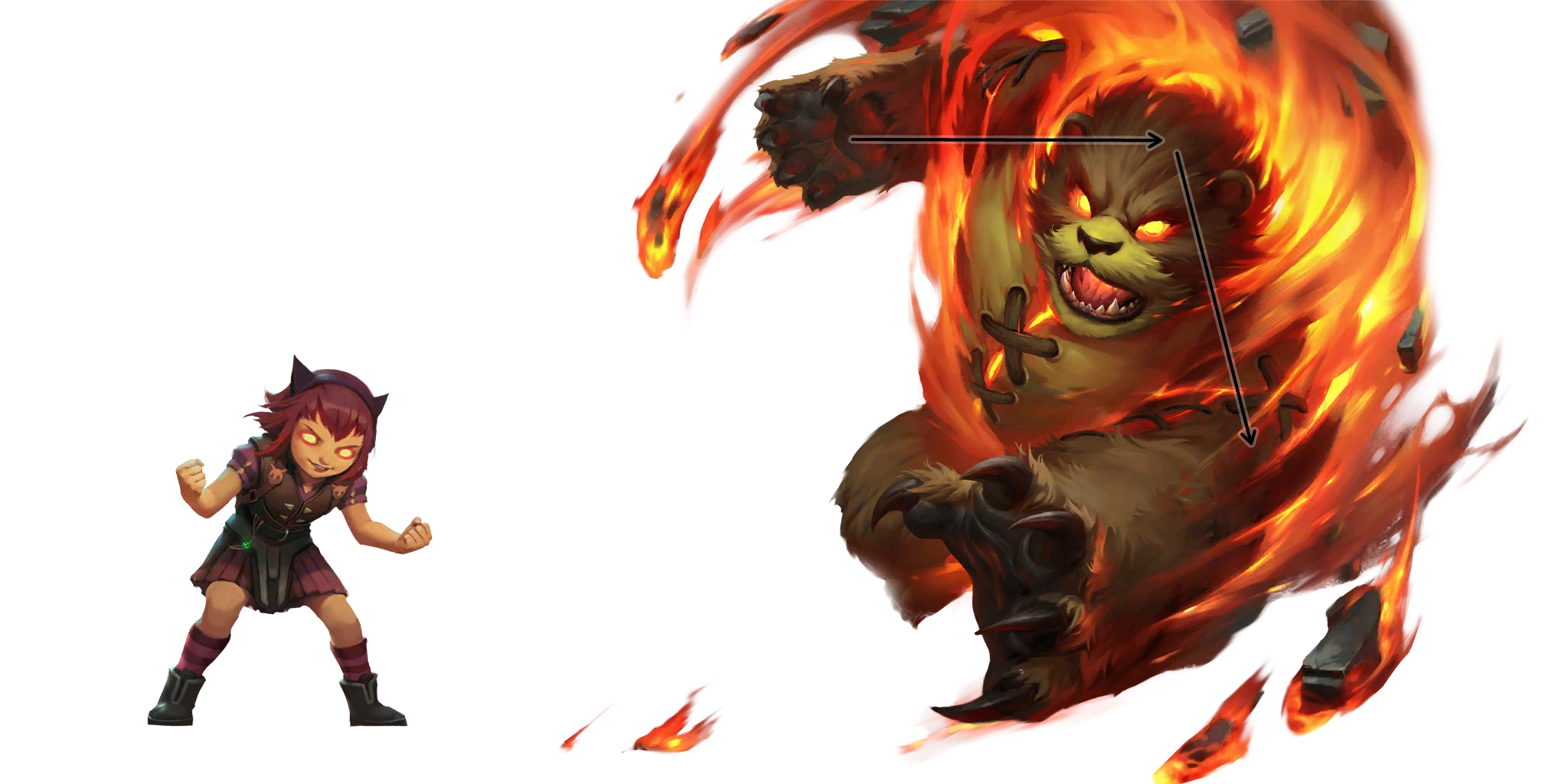 Sfondo Annie League Of Legends League Of Legends Annie Widescreen