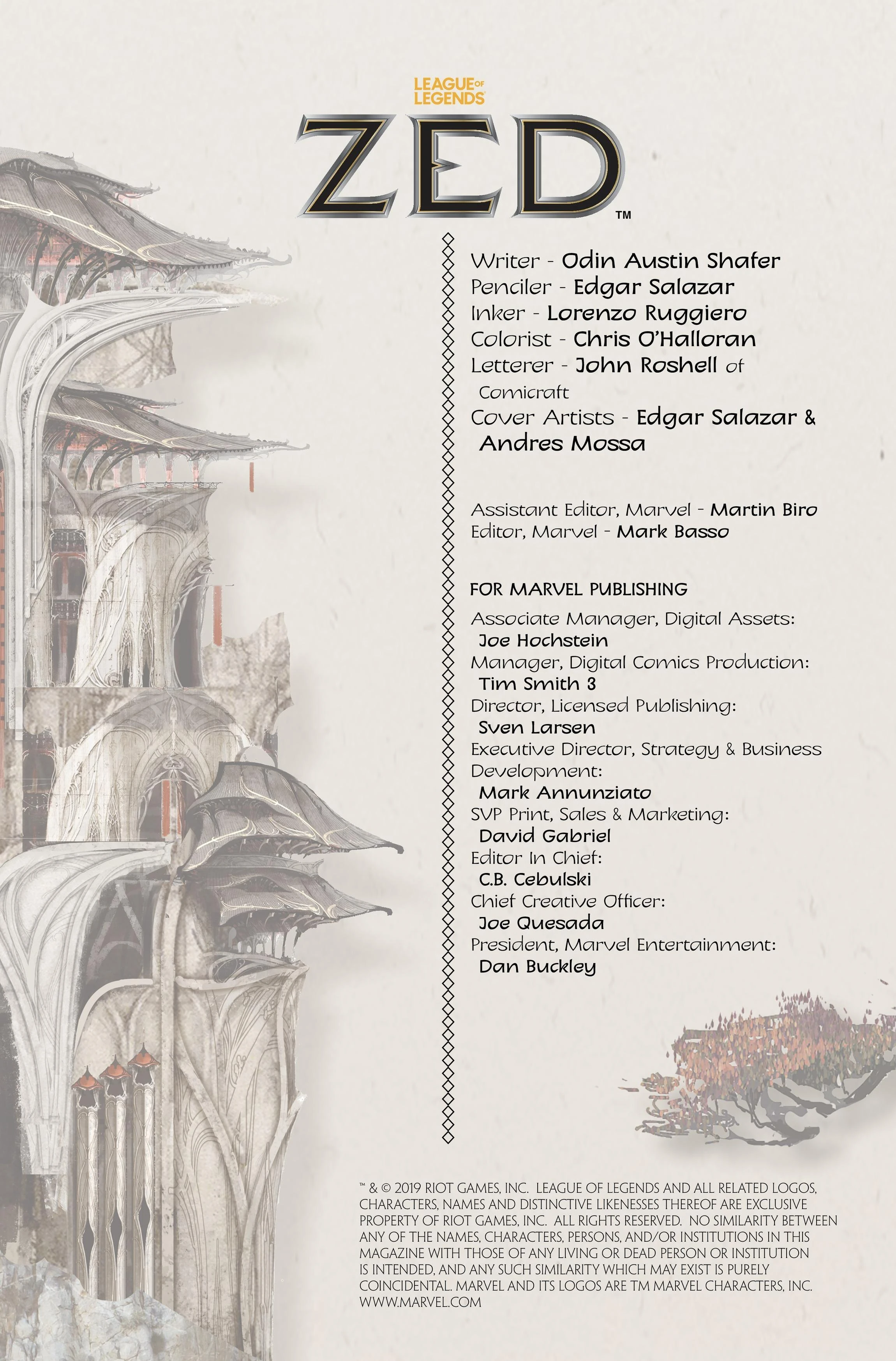 Zed: Issue 1 | League of Legends Wiki | Fandom