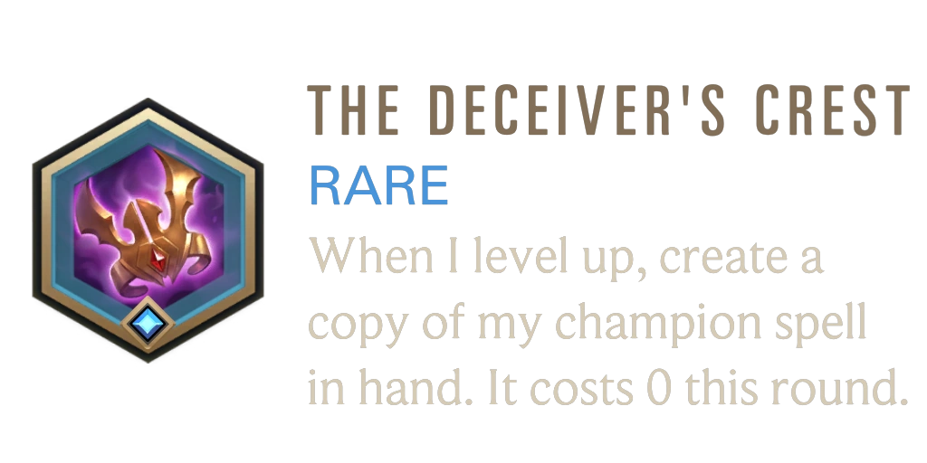 The Deceiver's Crest (The Path of Champions) | League of Legends Wiki ...