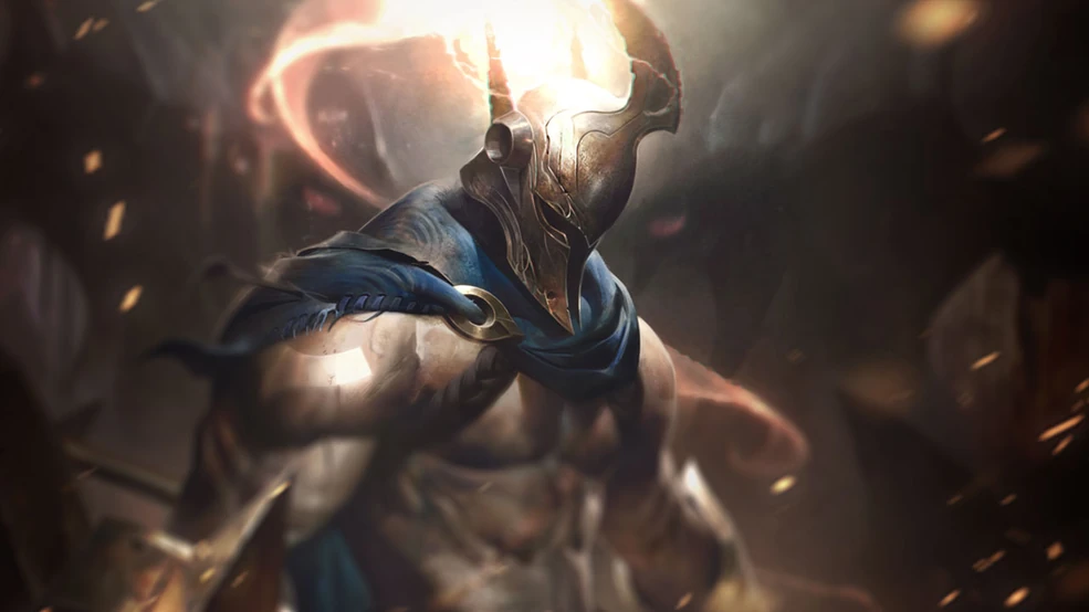 Pantheon League Of Legends Gezicht Pantheon (2019) Skin Spotlights