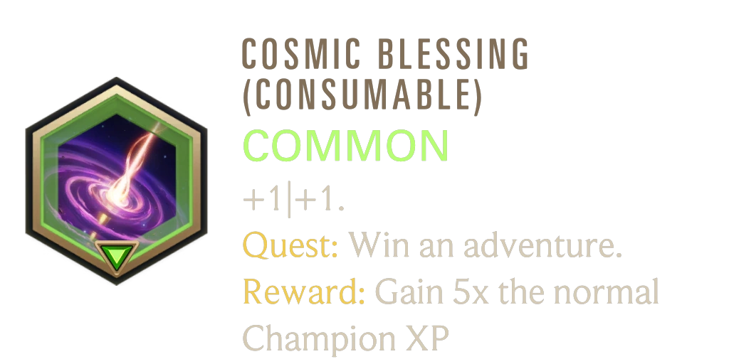 Cosmic Blessing (The Path of Champions) | League of Legends Wiki | Fandom